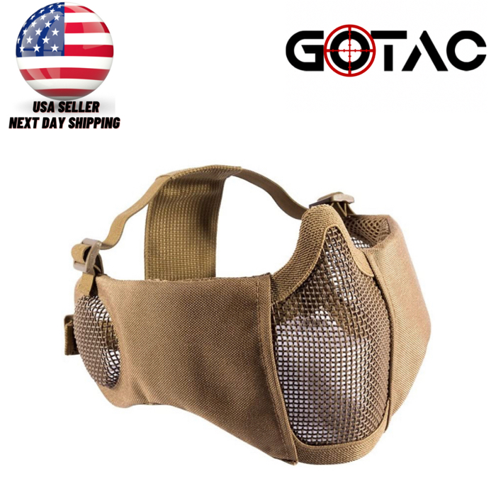 SOLD Tactical airsoft mesh mask mouth, nose, ear protection | HopUp Airsoft