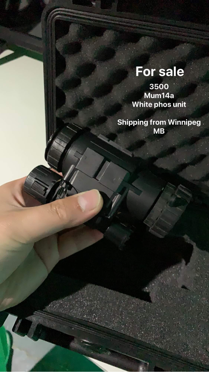 SOLD MUM14A Gen2+ White Phosphor Night Vision Kit | HopUp Airsoft