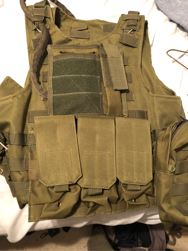 SOLD OD green vest | HopUp Airsoft