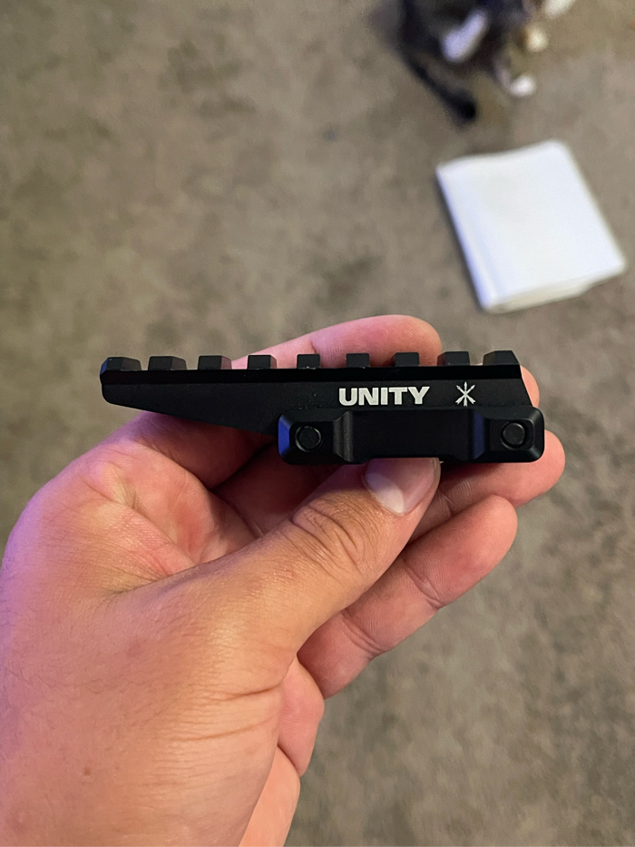 Unity Tactical PTS riser | HopUp Airsoft