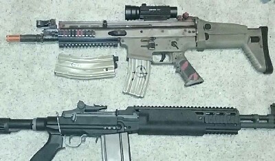 SOLD Bullpup we gbb scar with parts | HopUp Airsoft