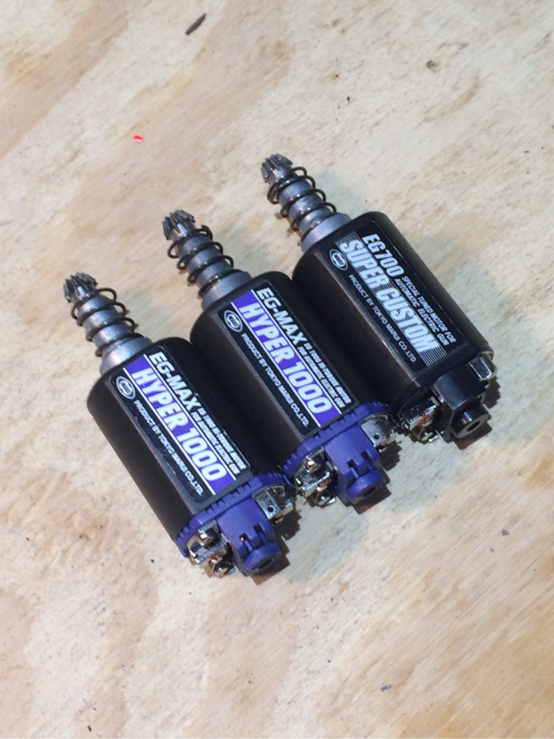 SOLD Tokyo Marui EG1000 motors and EG700 | HopUp Airsoft