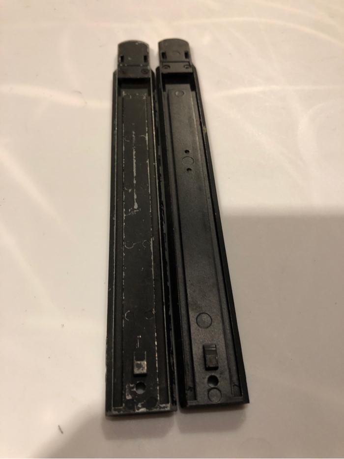 SOLD 2X Full Metal M4 M16 TOP RAIL SEGMENT PIECE | HopUp Airsoft