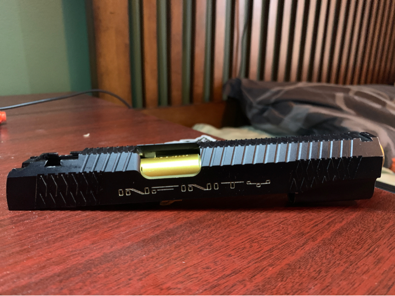 SOLD Black Infinity hi capa 5.1 slide | HopUp Airsoft