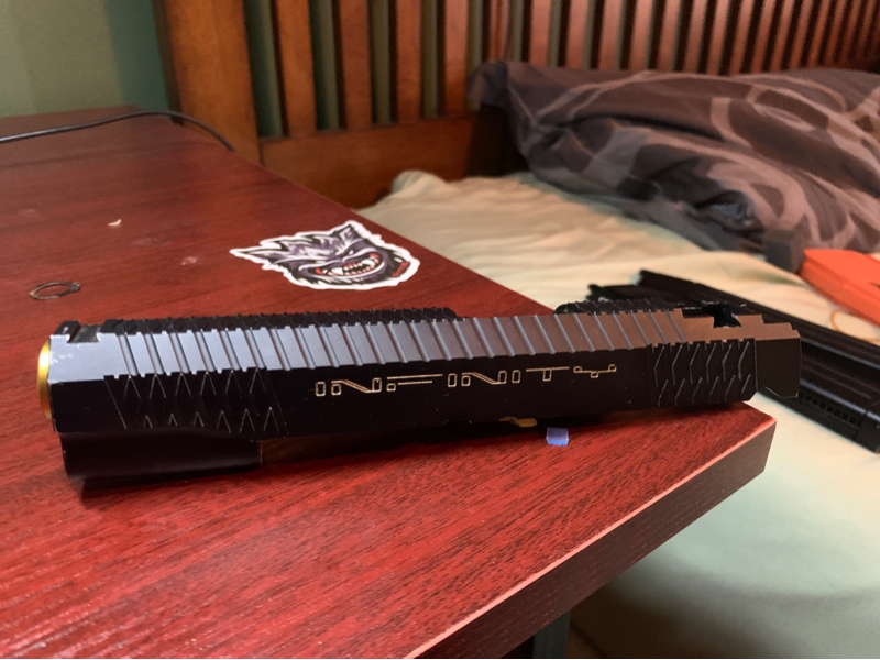 SOLD Black Infinity hi capa 5.1 slide | HopUp Airsoft