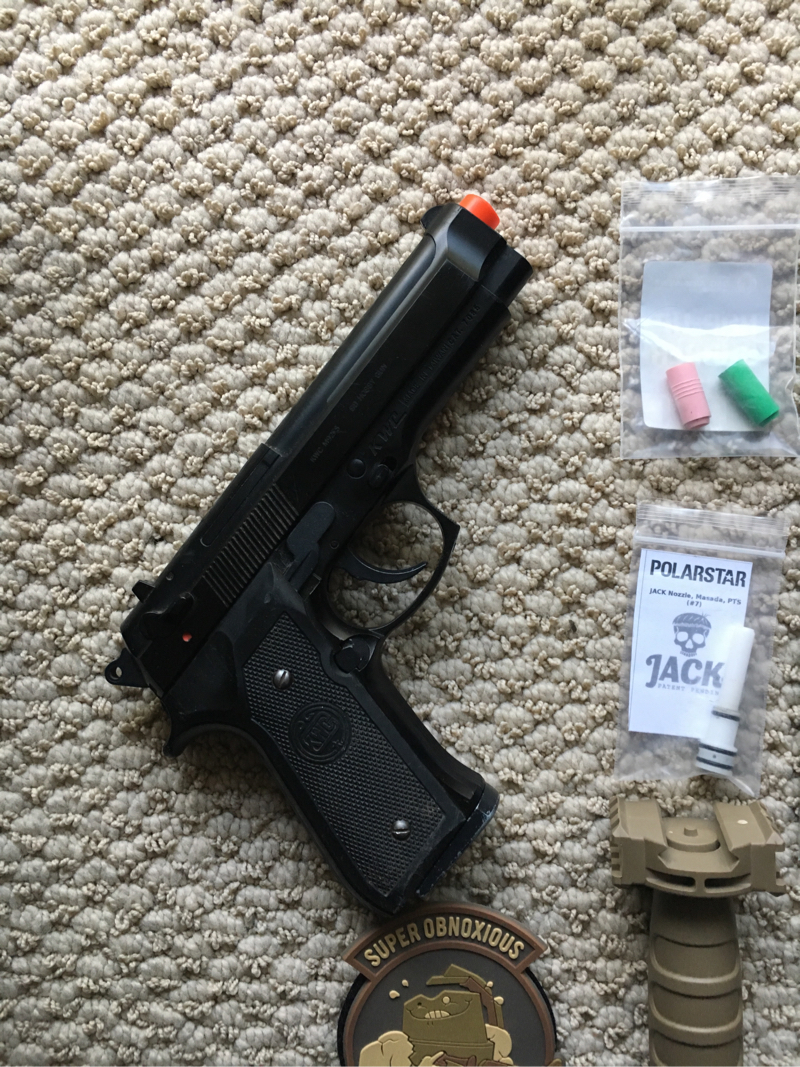 SOLD Airsoft Lot Internals and Externals M9 Red Dot Mags | HopUp Airsoft