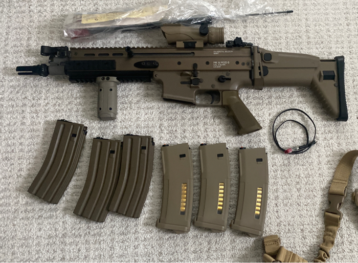 SOLD UPGRADED Tokyo Marui NGRS SCAR L | HopUp Airsoft