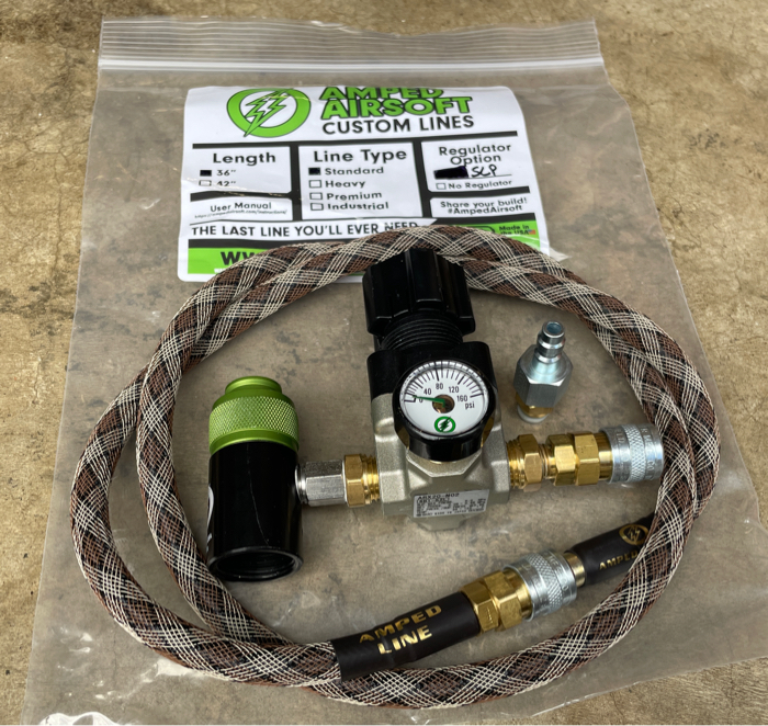 Amped SLP Regulator and HPA Line! Free Quick Disconnect Fitting ...