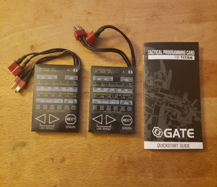 SOLD Gate Titan Cards | HopUp Airsoft