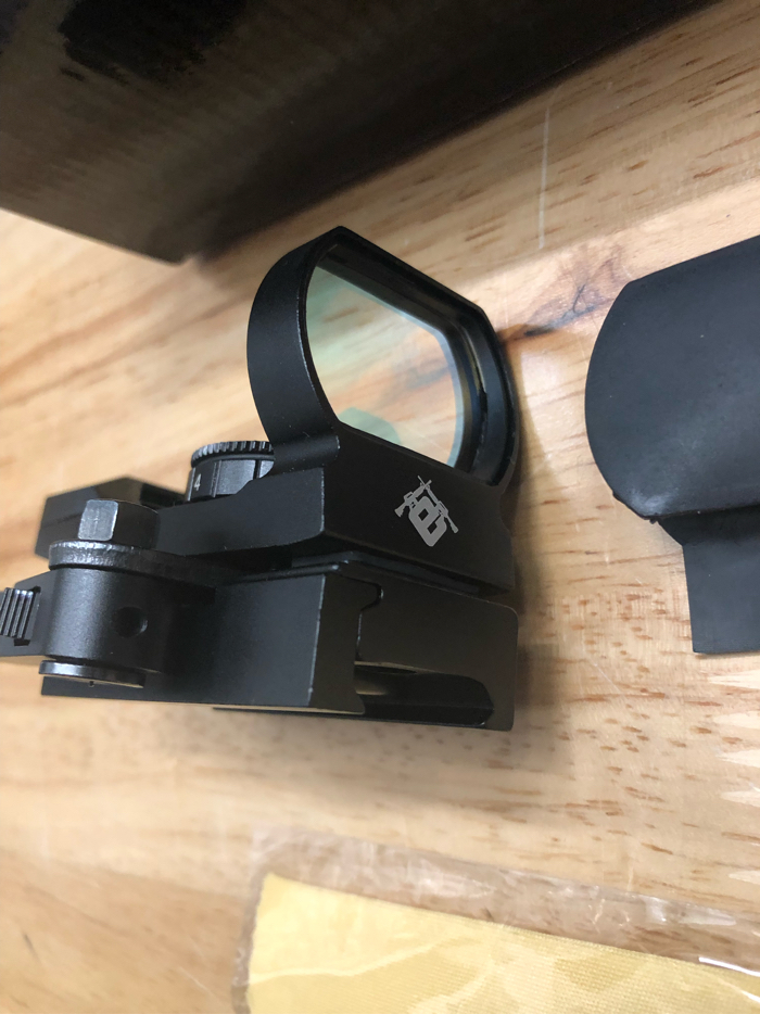 SOLD Evike.com VISM LED 4 Reticle Red Dot Reflex Sight w/ QR Mount ...