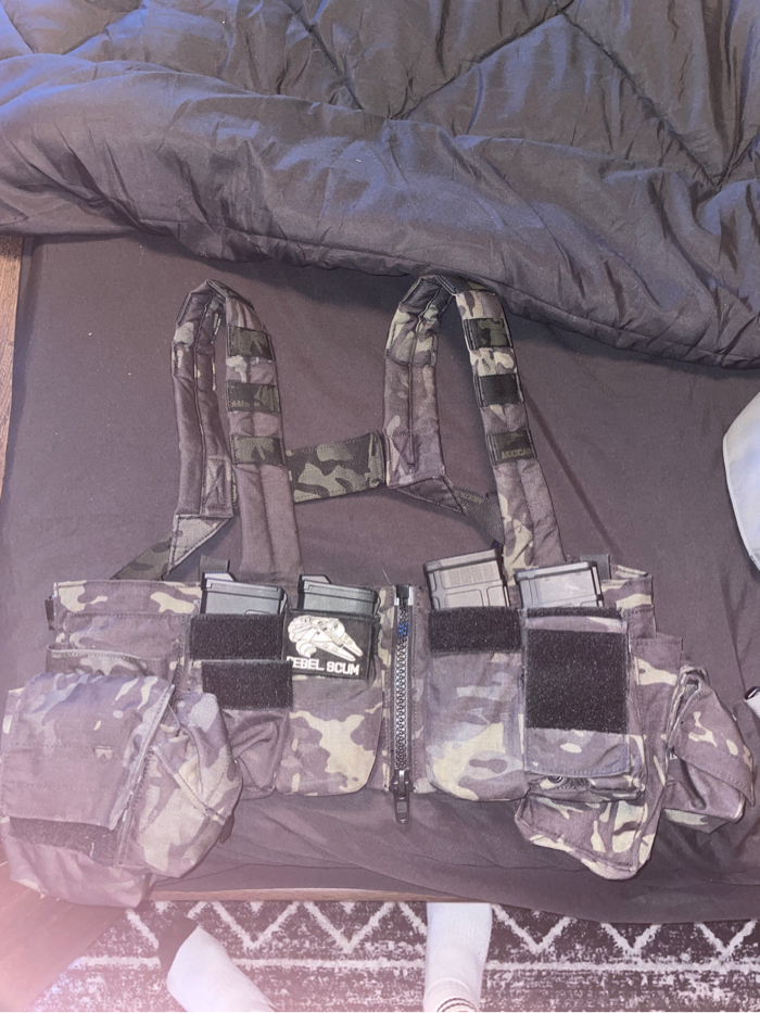 SOLD LBX multicam black chest rig | HopUp Airsoft