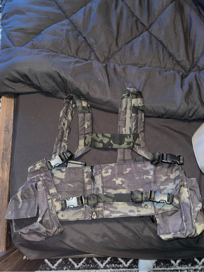 SOLD LBX multicam black chest rig | HopUp Airsoft