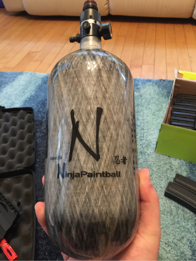 SOLD Ninja Carbon SLP 4500 tank. | HopUp Airsoft