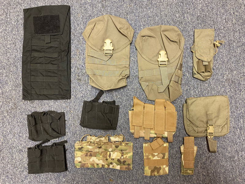 SOLD Tactical Tailor Pouch Lot - Multicam, Black, Ranger Green. | HopUp ...