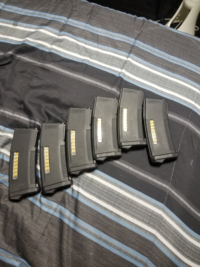 SOLD 6 PTS M4 mags 160 rounds | HopUp Airsoft
