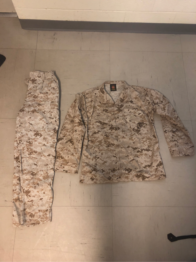 USMC Standard issue desert utilities | HopUp Airsoft