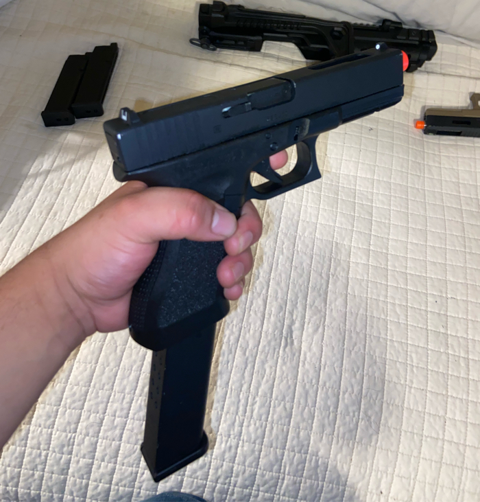 SOLD Umarex G18C+ WE Tech G18c + AW Custom VX Tactical Pistol Carbine ...