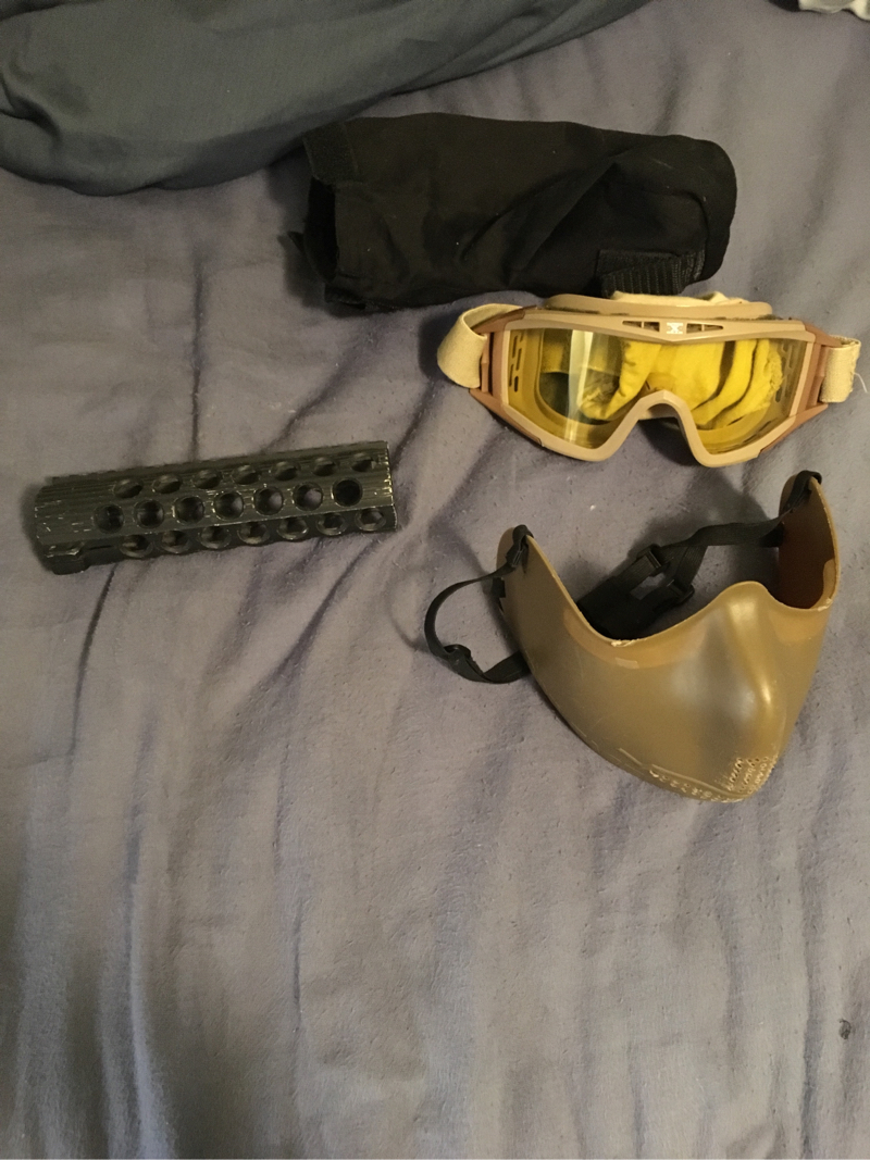 SOLD Masks, Batteries and rails | HopUp Airsoft