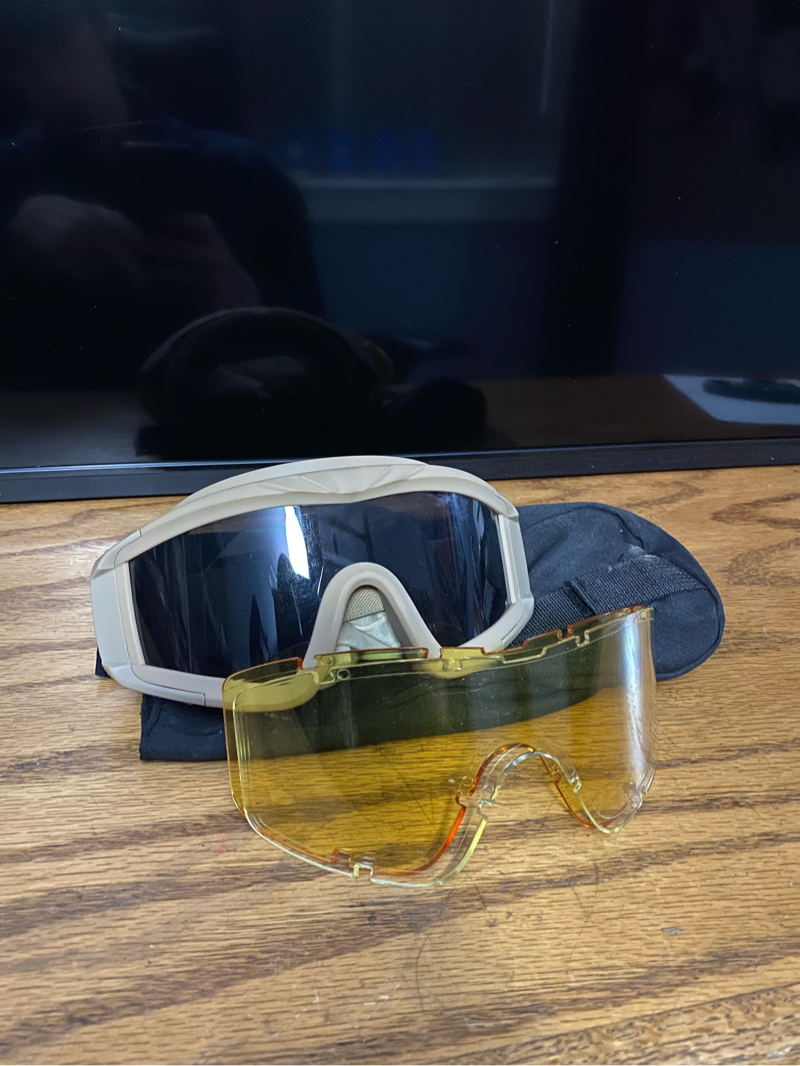 SOLD WTS: airsoft goggles w/ extra lens | HopUp Airsoft