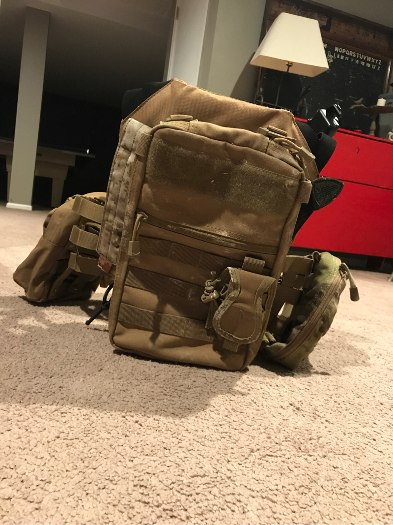 SOLD tan plate carrier | HopUp Airsoft