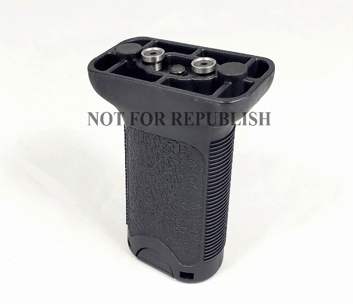 SOLD Keymod Style Canted Vertical Stubby Stippled Grip w/ Storage ...
