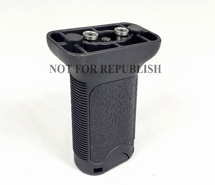 SOLD Keymod Style Canted Vertical Stubby Stippled Grip w/ Storage ...