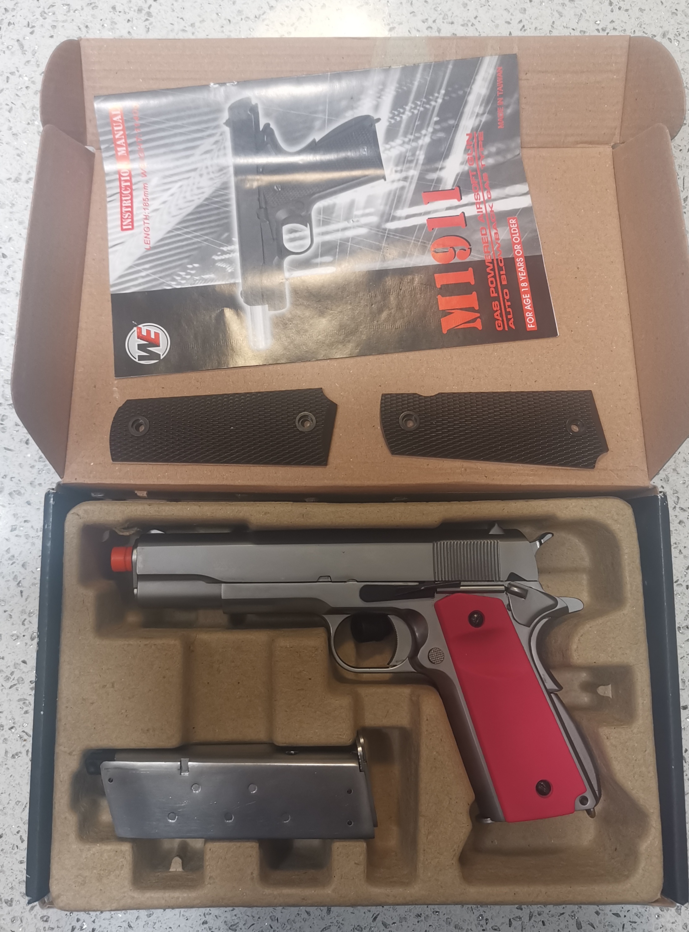 SOLD 【Never Used】WE M1911 GBB | HopUp Airsoft