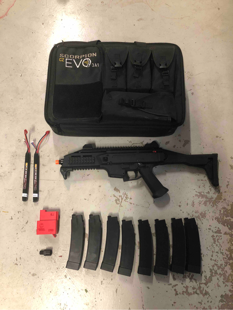 SOLD ASG SCORPION EVO | HopUp Airsoft