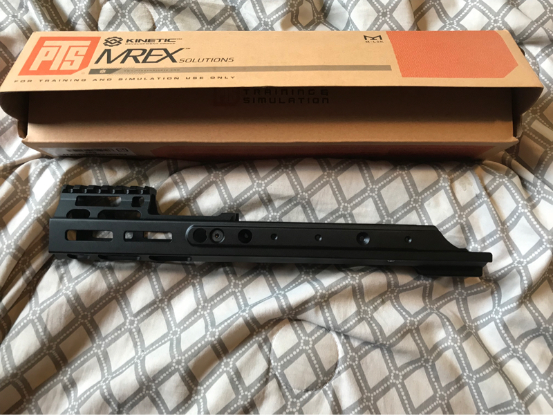 SOLD PTS Kinetic MRex Scar rail | HopUp Airsoft
