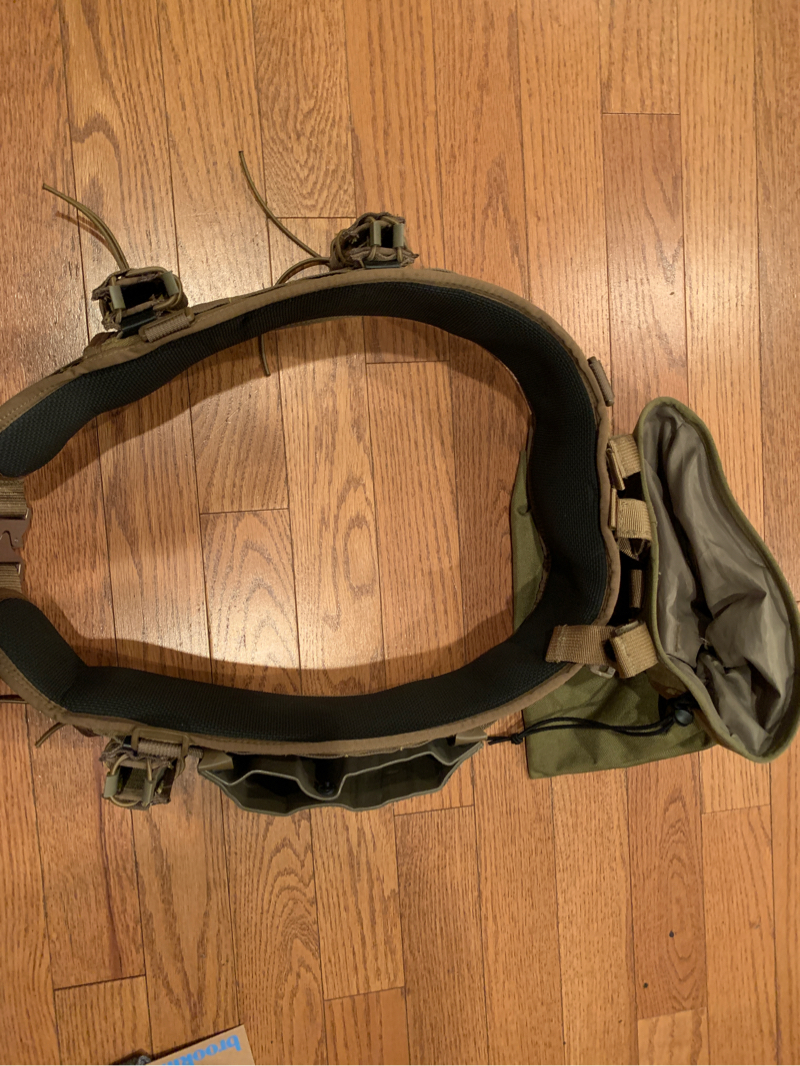 SOLD HSGI war belt (coyote) setup | HopUp Airsoft