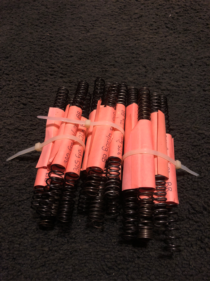 SOLD SPRING LOT | HopUp Airsoft