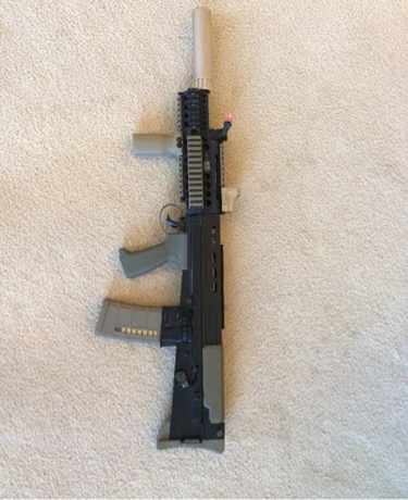 SOLD ICS L85 Boneyard Custom Magpul | HopUp Airsoft