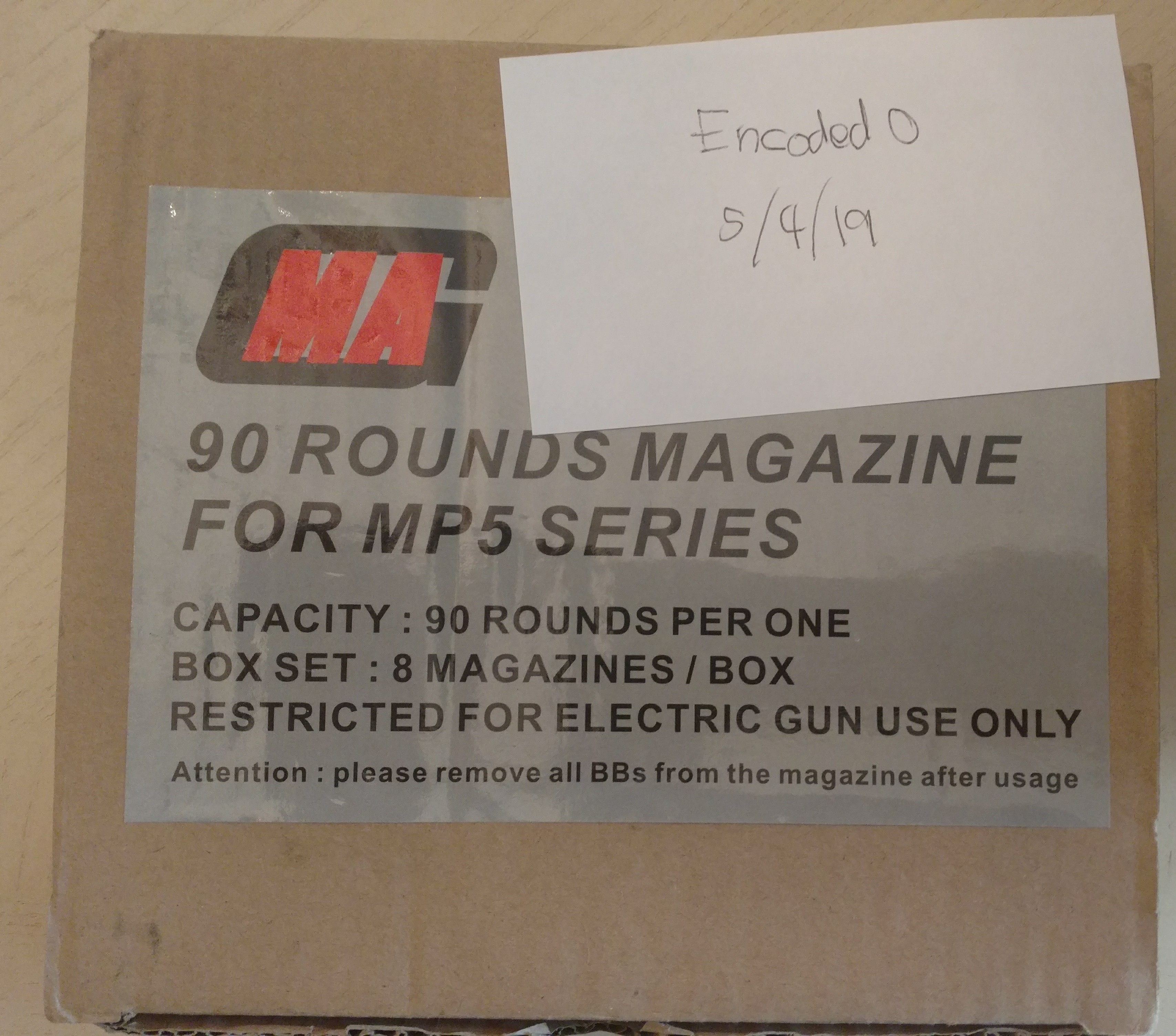 SOLD MAG brand mp5 midcaps x8 | HopUp Airsoft