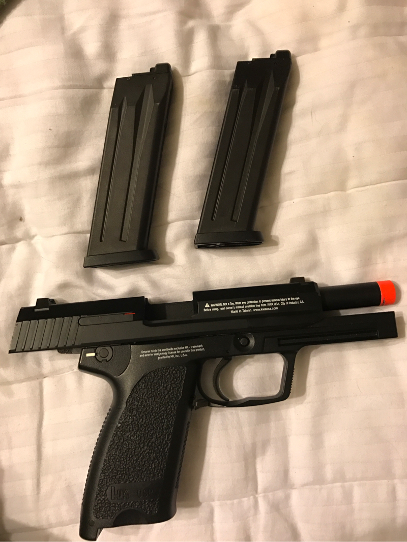 SOLD KWA USP plus extras | HopUp Airsoft