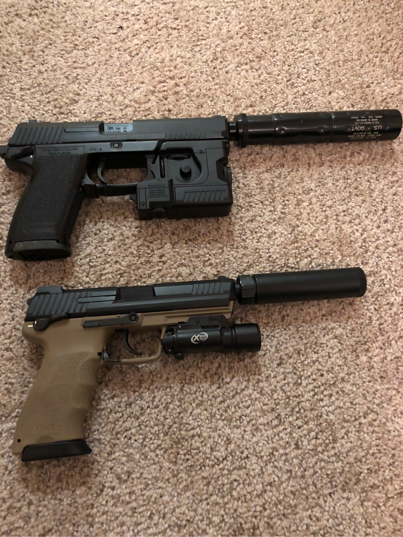 SOLD TM HK45’s | HopUp Airsoft