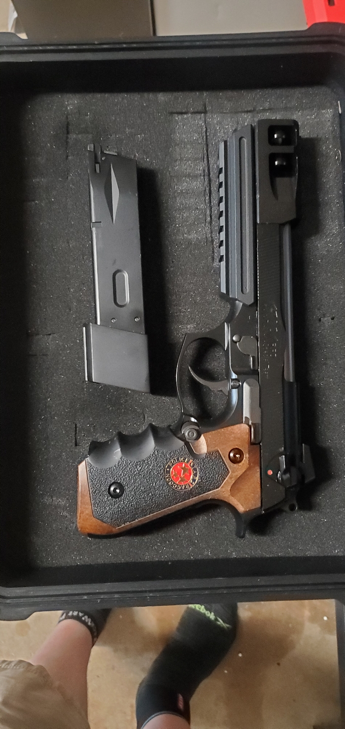 SOLD SOLD! WE-Tech BioHazard Barry Burton M92 Custom GEN II | HopUp Airsoft
