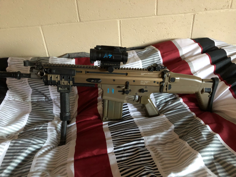 SOLD tm scar h recoil shock | HopUp Airsoft