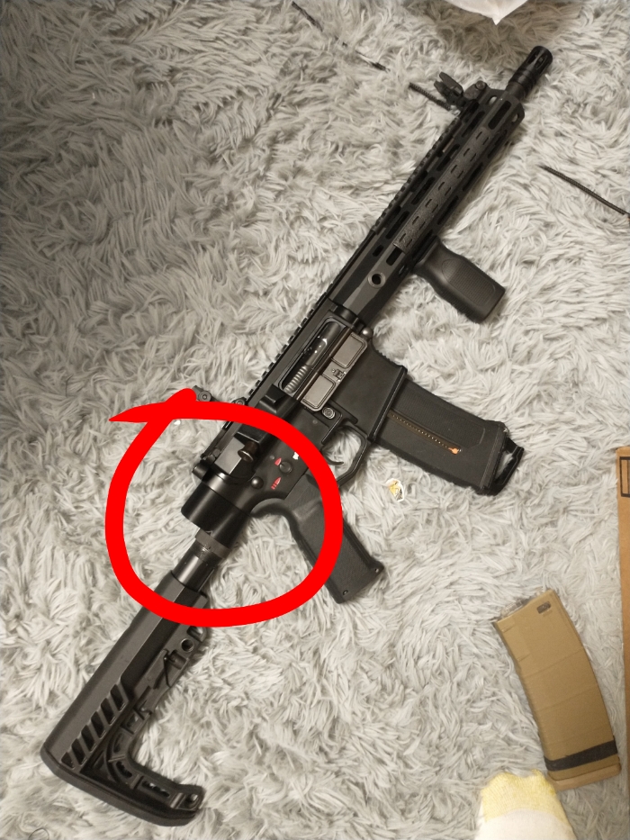 SOLD CYMA platinum drop stock adapters | HopUp Airsoft