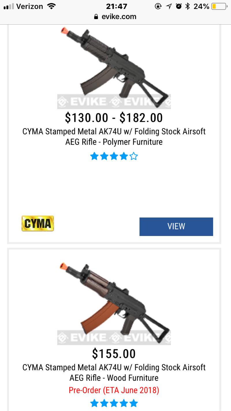 SOLD Ak74u | HopUp Airsoft