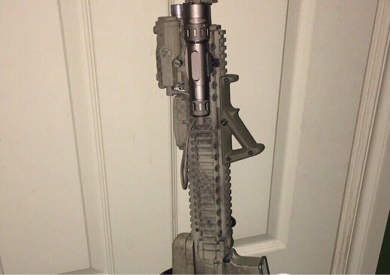 SOLD FDE Madbull Block II rail and DD 14.5 outer barrel | HopUp Airsoft