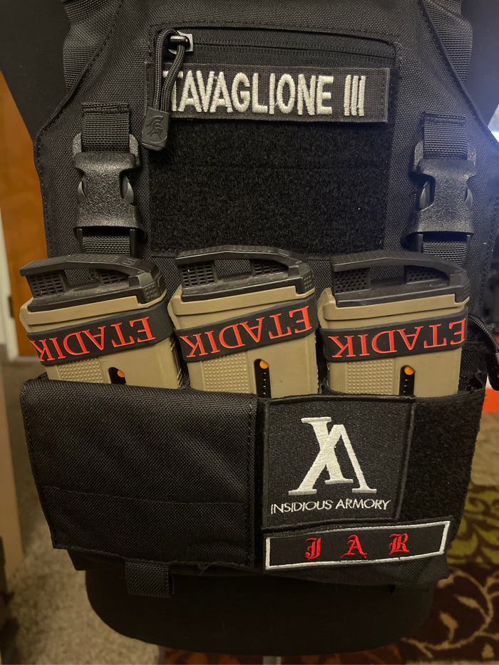 🔥SLICKSTER TACTICAL VEST & CHEST RIG (BLACK) | HopUp Airsoft