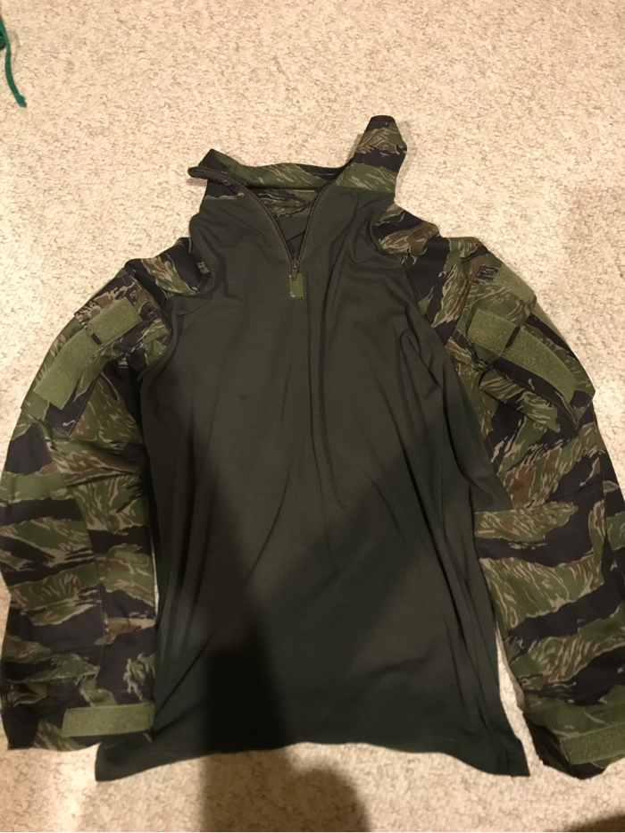 SOLD Roman Kurmaz Crye Tiger Stripe Combat Shirt | HopUp Airsoft