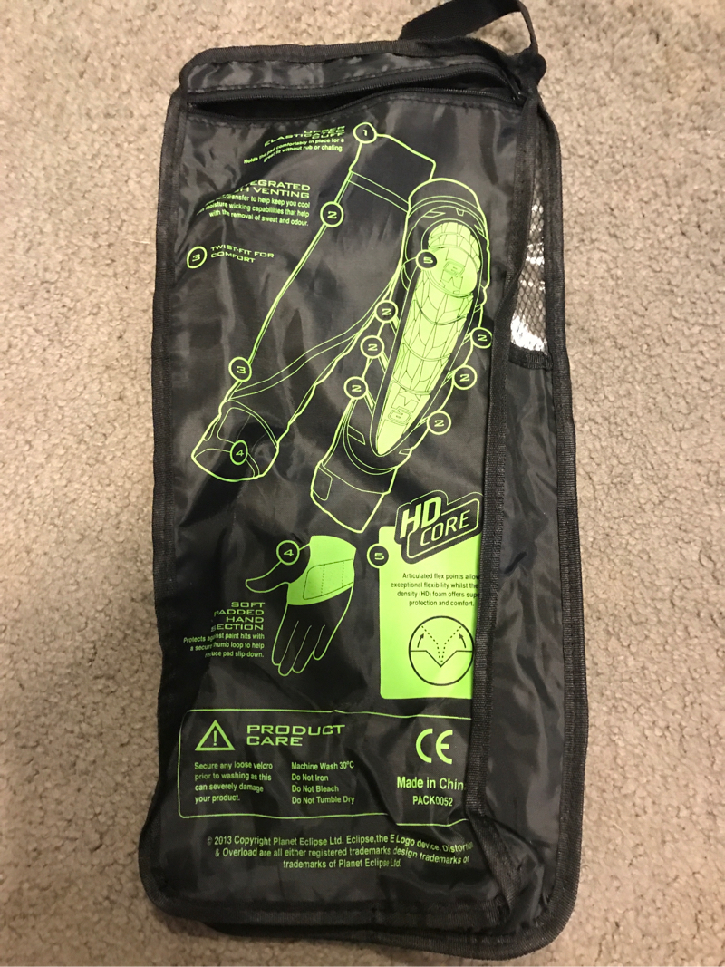 SOLD Planet Eclipse Overload Armpads | HopUp Airsoft