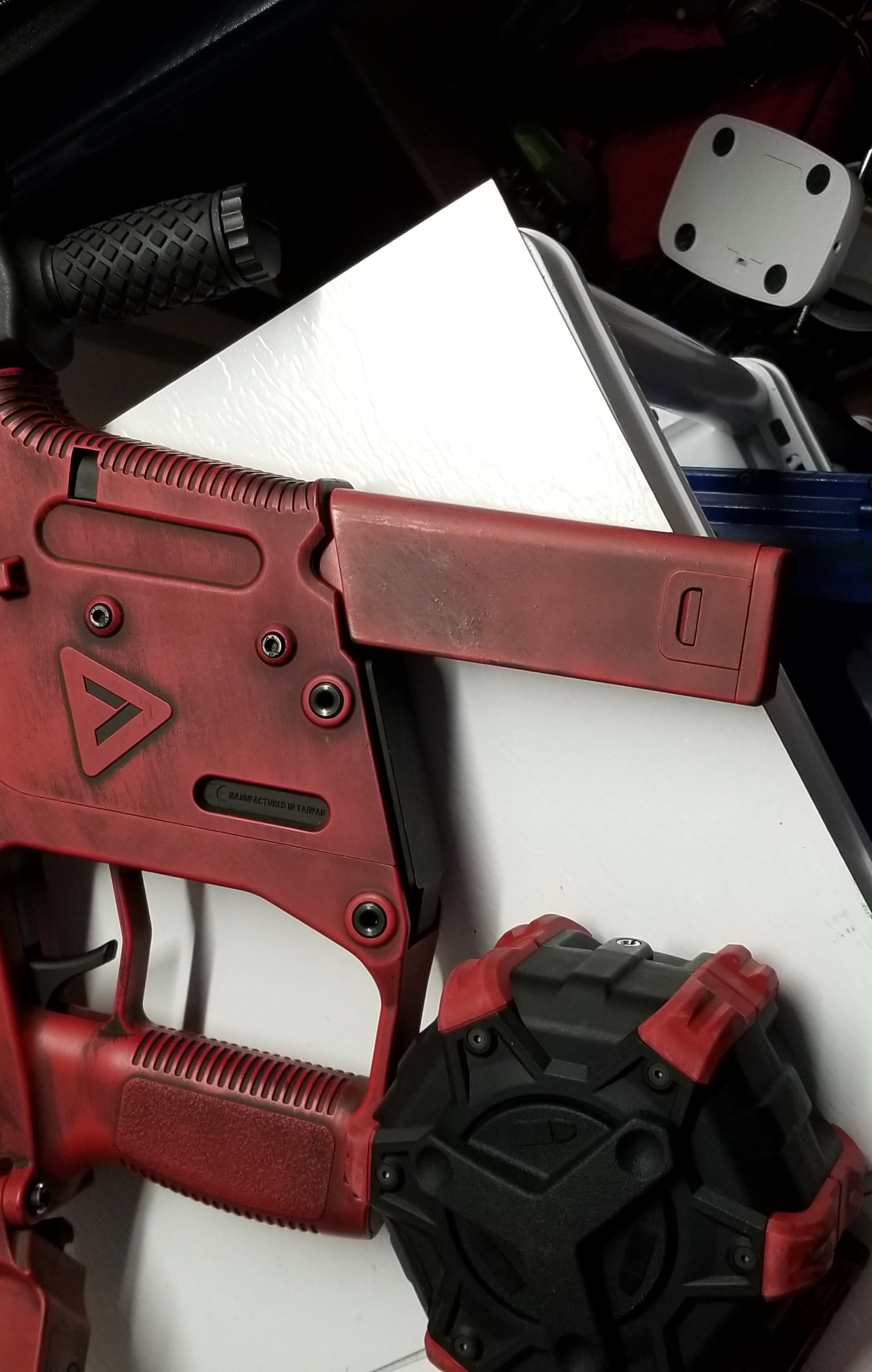 SOLD Krytac vector evoke deadpool edition cerakote | HopUp Airsoft
