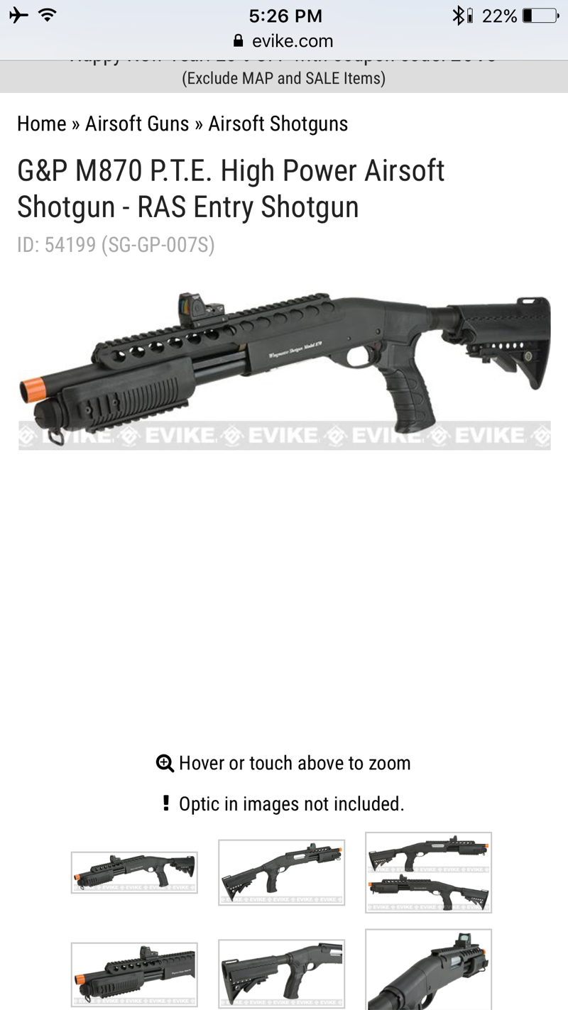 SOLD WTB m870 | HopUp Airsoft