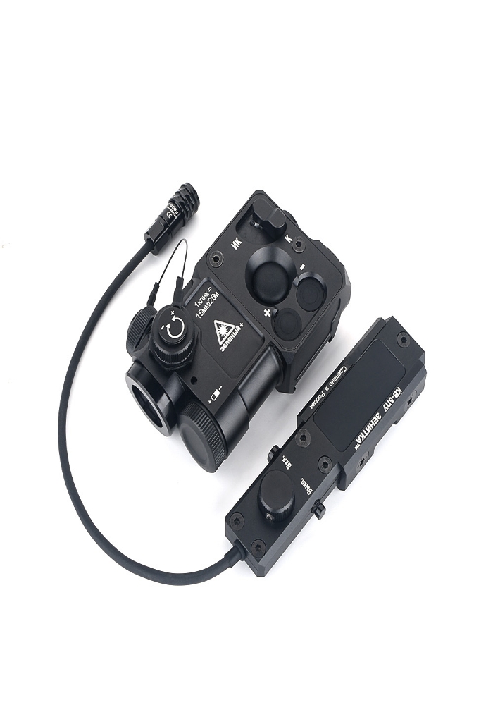 Perst-4 Style Full Metal Dual Red / IR Laser Device + Pressure Switch ...