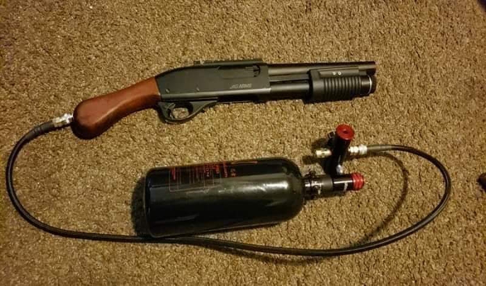 SOLD Custom Jag scatter gun | HopUp Airsoft