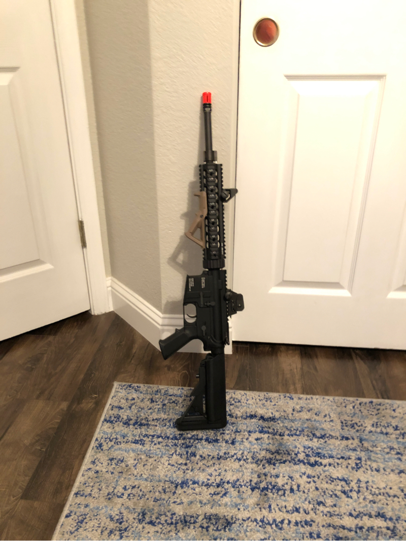 SOLD KWA KM4-SR10 | HopUp Airsoft