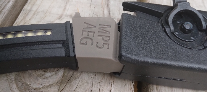 💯 MP5 AEG Odin Speedloader Adapter 🟠 Tan Color NEW💥 | HopUp Airsoft