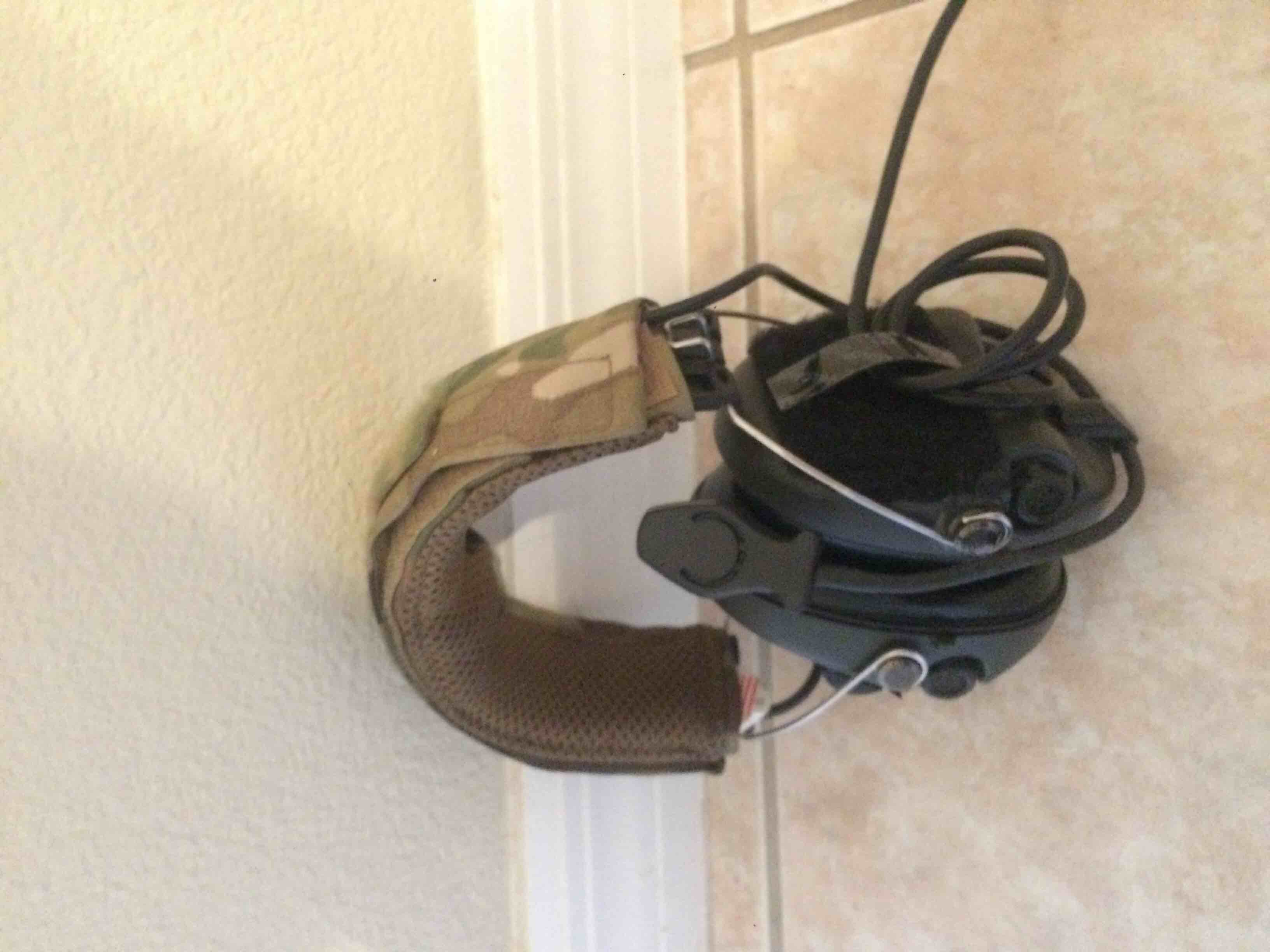 SOLD replica MSA headset with multicam headband | HopUp Airsoft